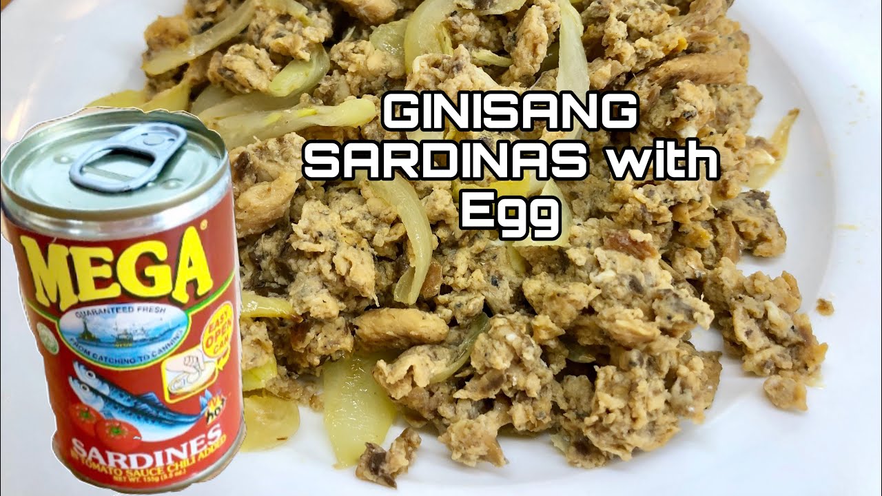 Ginisang Sardinas with Egg: Comfort food| Easy recipe - YouTube