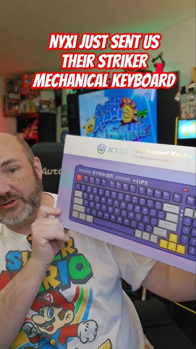 The Best Computer Keyboard Is Inspired By The Nintendo GameCube? - YouTube