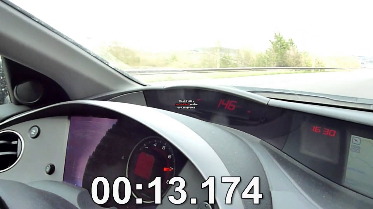 Civic Type R FN2 - 60-160 CAI - YouTube