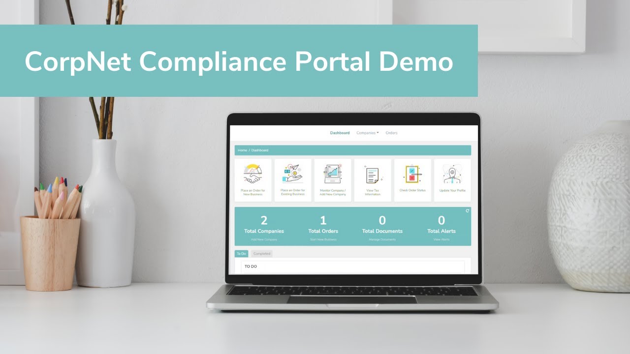 How Partners Can Use CorpNet’s Compliance Portal - YouTube