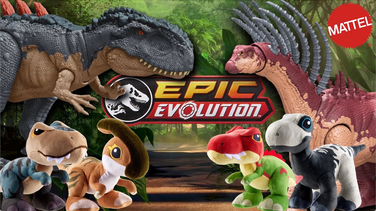 NUEVAS REVELACIONES de Jurassic World Epic Evolution de Mattel | WAVE 2 ...