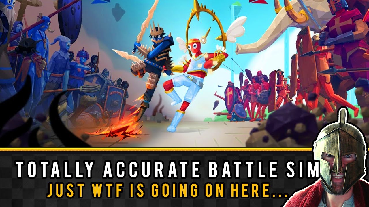 Totally Accurate Battle Simulator! : Games Gladiator S04 E06 - YouTube