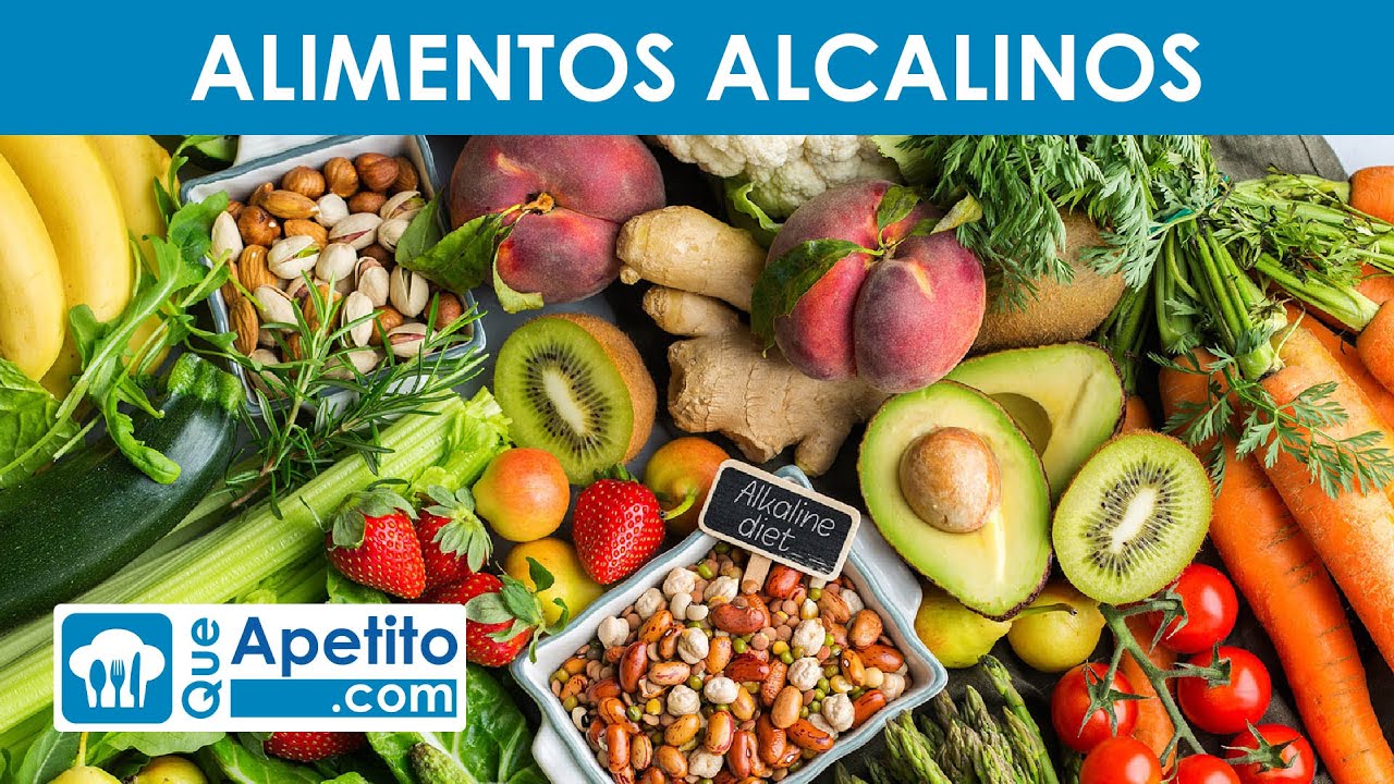 7 Alimentos ALCALINOS Buenos para tu Salud 😱💪 | QueApetito - YouTube