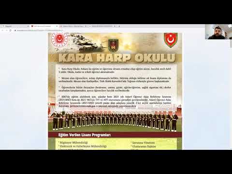 milli savunma üniversitesinde hangi bölümler var