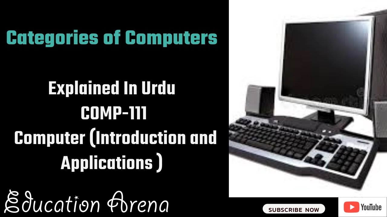 Categories of Computers | Explained In Urdu | COMP-111 | Computer ...