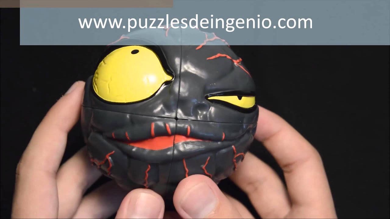 Review Cubo Mad Hedz Crazy Black Breath 2x2x2 - YouTube