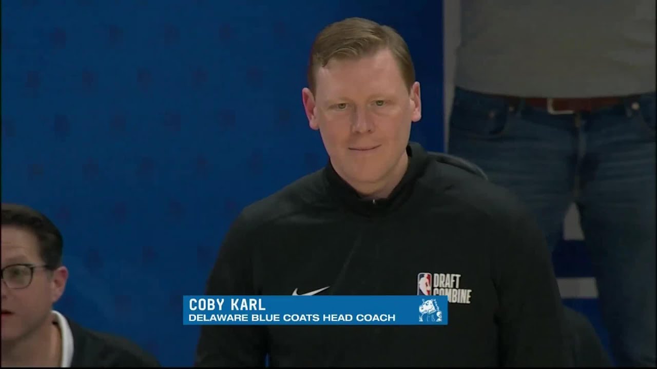 Coby Karl Joins NBA Combine Broadcast - YouTube