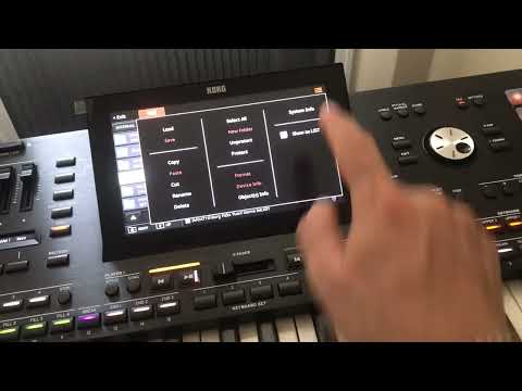 KORG PA5X SET YÜKLEME , KORG PA5X SET LOAD