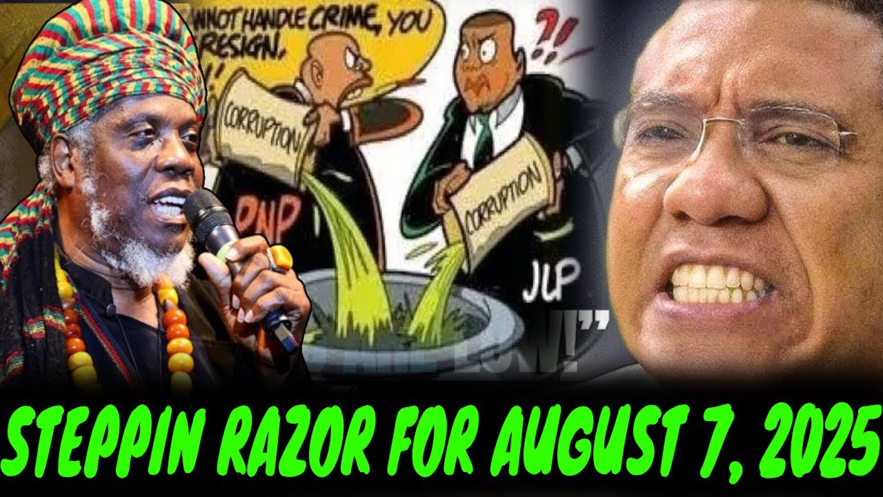 Mutabaruka Stepping Razor For August 7 2025 | Muta Almost got taken Off ...