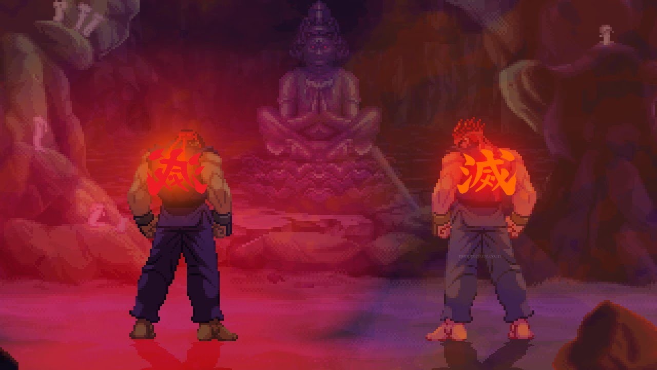 Shin Evil Ryu Vs Evil Ryu - Mirror Boss Fight - StreetFighter Epic ...