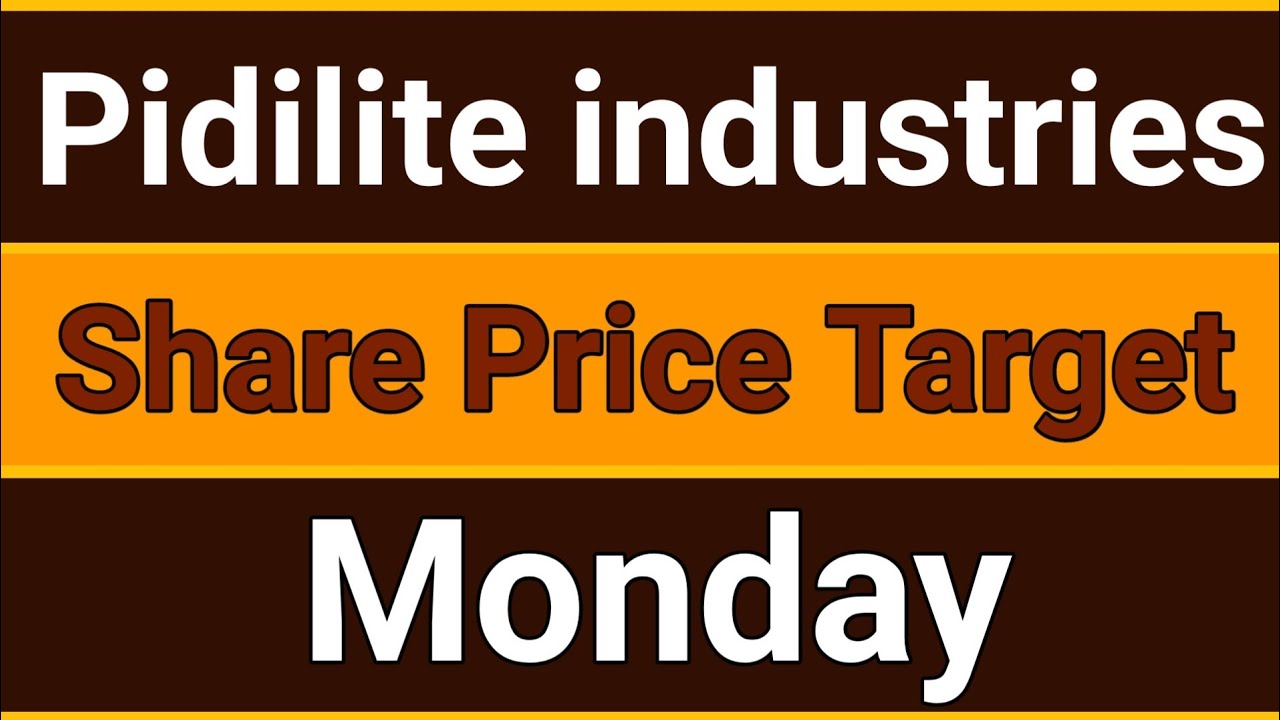pidilite industries share latest news today | pidilite industries share ...