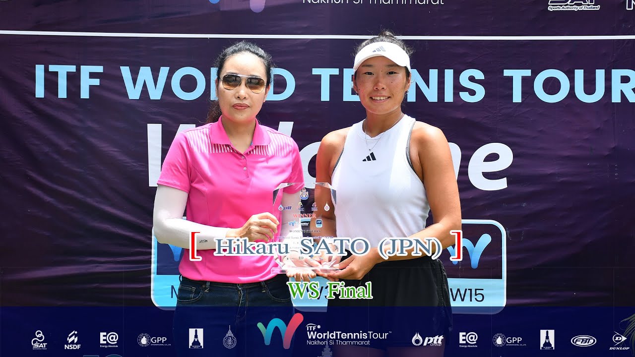 ITF World Tennis Tour Presented By SAT 6 WS Final – Hikaru SATO [JPN] vs Mariia TKACHEVA - YouTube