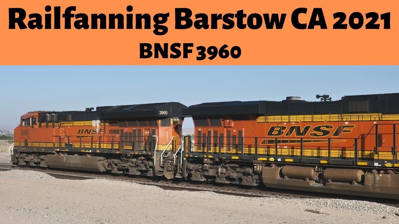 BNSF 3960 Empty Spine Car Train - YouTube