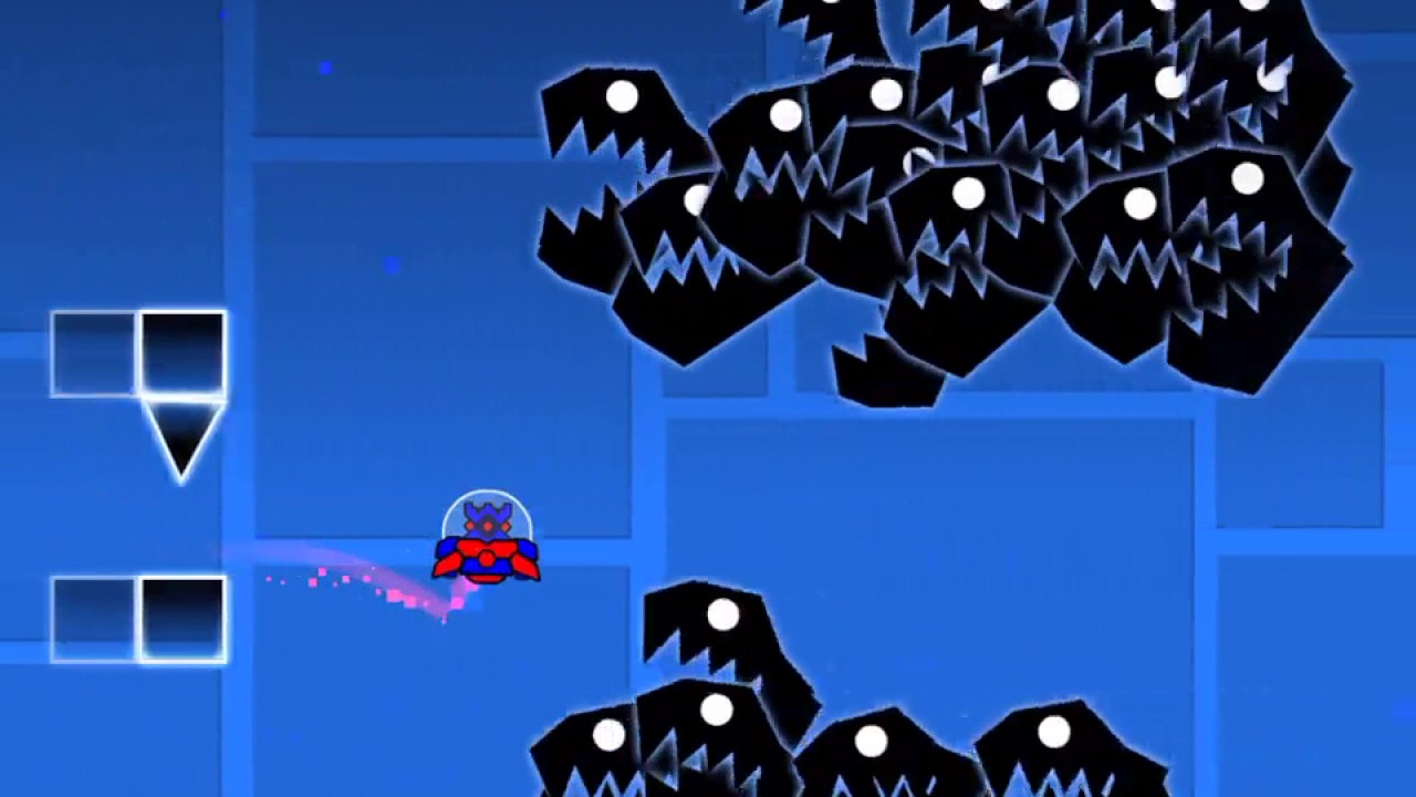 Geometry Dash Flappy ship/I created this level - YouTube