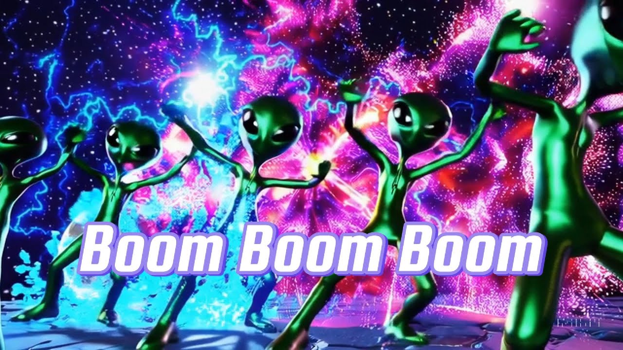 Boom Boom Boom | Explosive Alien Dance Rave | Cosmic Techno Beats - YouTube
