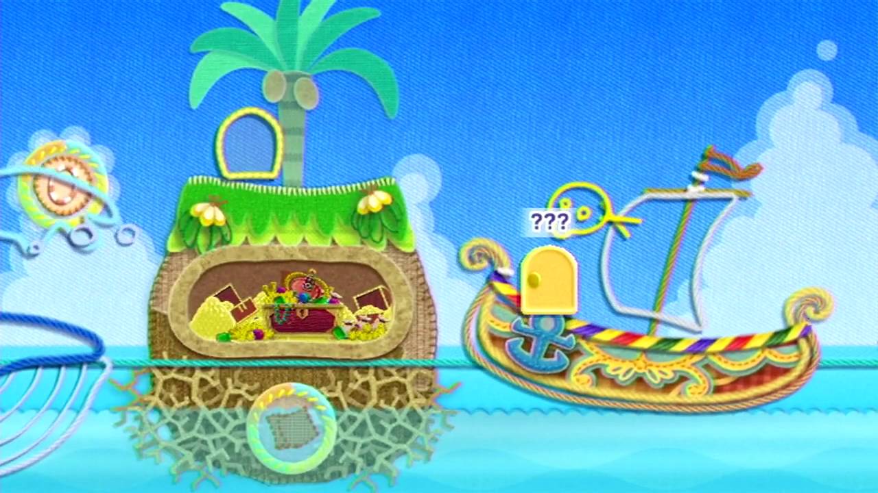 Kirby's Epic Yarn playthrough [Part 10: Cephalopodan Capamari] - YouTube