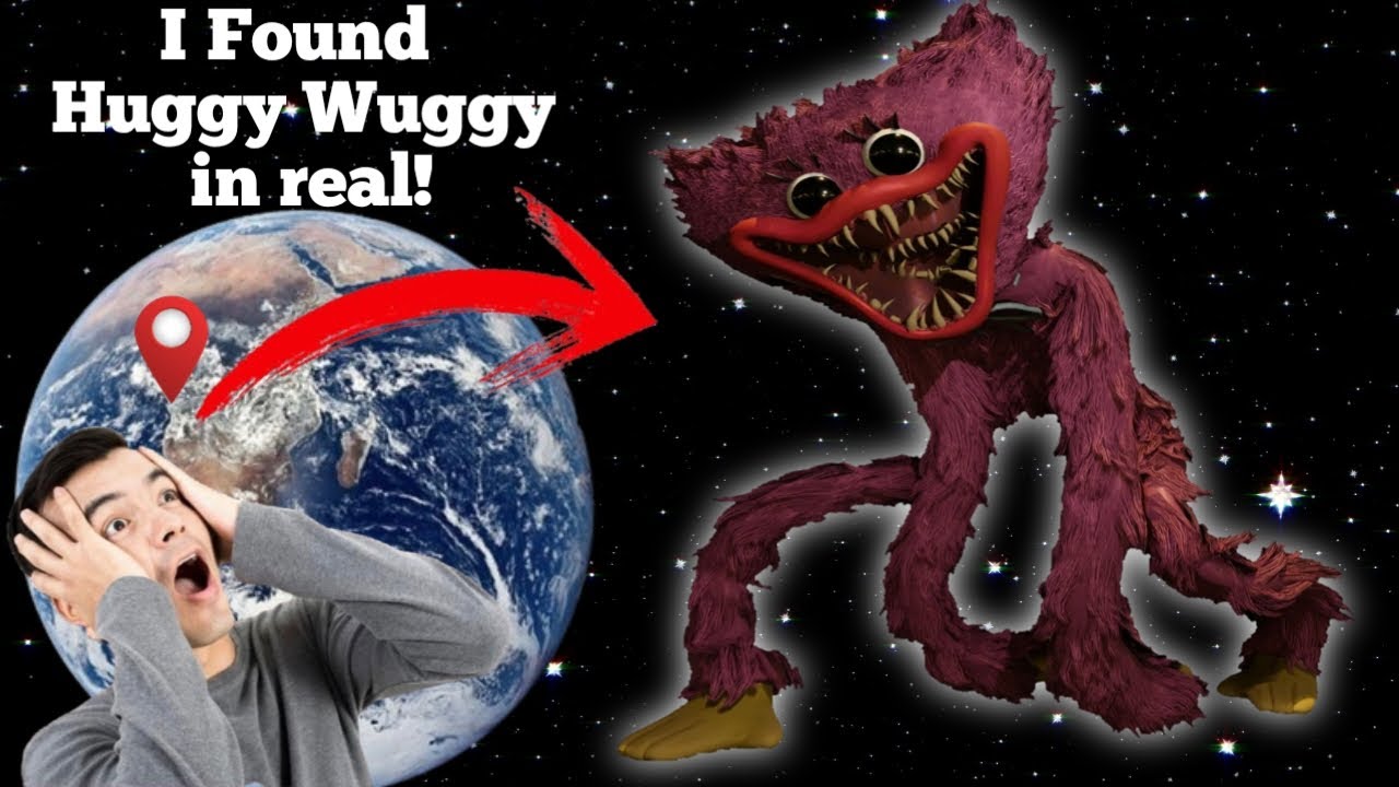 I found giant huggy wuggy in real! 😱🤯 on google maps and google earth 🌎 ...