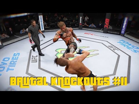 EA Sports UFC 2 - Best Brutal Knockouts Compilation #11