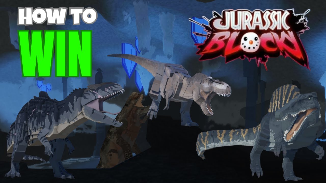 How to ALWAYS get 1ST in the D-Rex Bossfight | Jurassic Blocky - YouTube