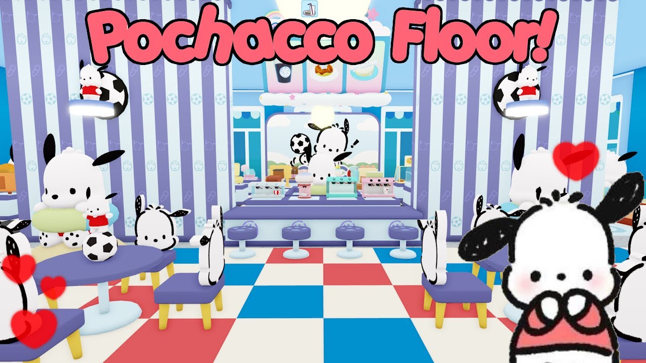 Pochacco Floor Tour! | Roblox My Hello Kitty Cafe Ideas | Riivv3r - YouTube