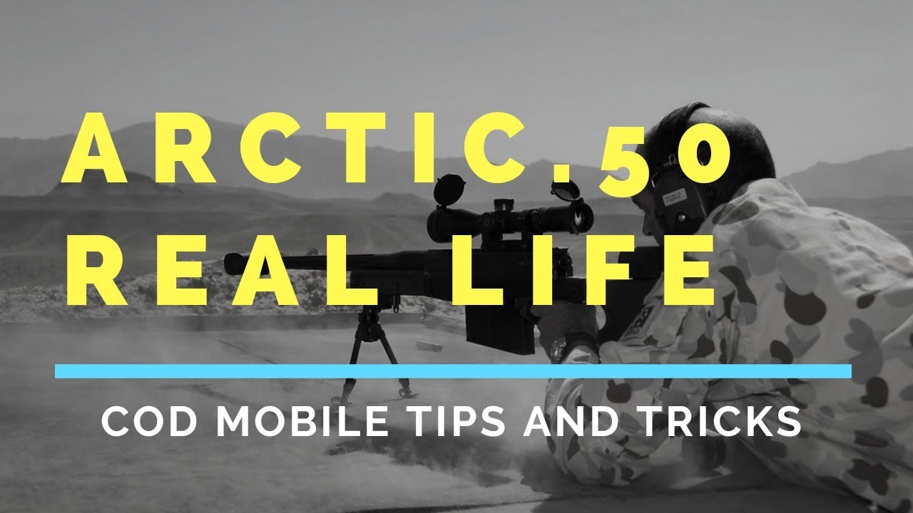 Call Of Duty Mobile Tips and Tricks | CoD Gun in Real Life | Arctic .50 ...