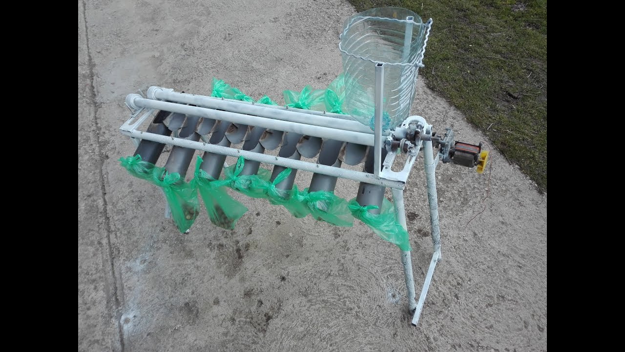 The Best Home-Made Project / Hazelnut selection machine DIY - YouTube