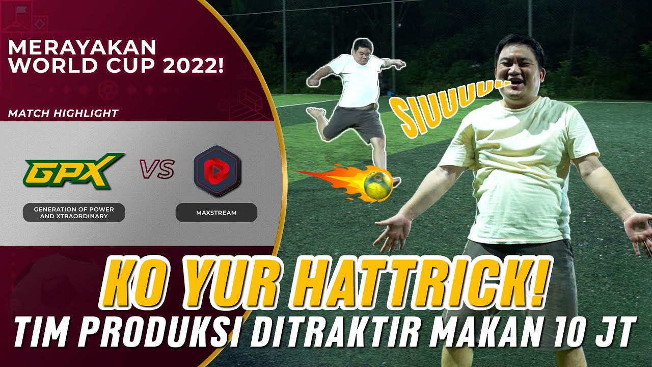 PIALA WARKOP MINI SOCCER GPX VS MAXSTREAM - YouTube