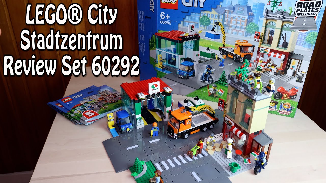 Test LEGO Stadtzentrum (City Set 60292) aus 2021 - YouTube