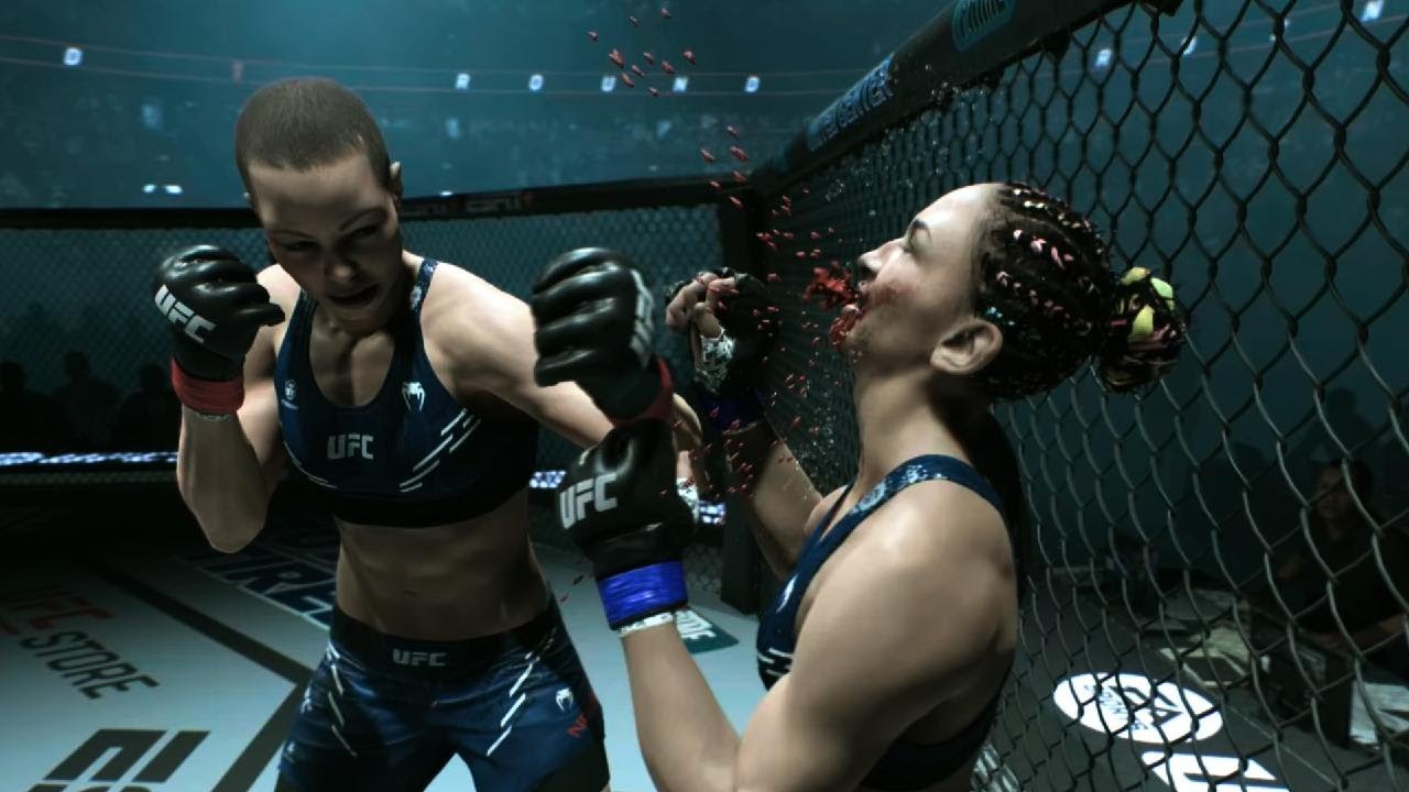 Thug Rose Namajunas UFC 5 Career Mode #mma #ufc5 #fight #rosenamajunas ...