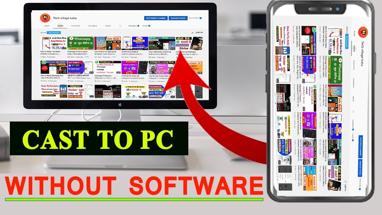 How Cast Android Screen to PC || How to mirror android||How to Mirror ...