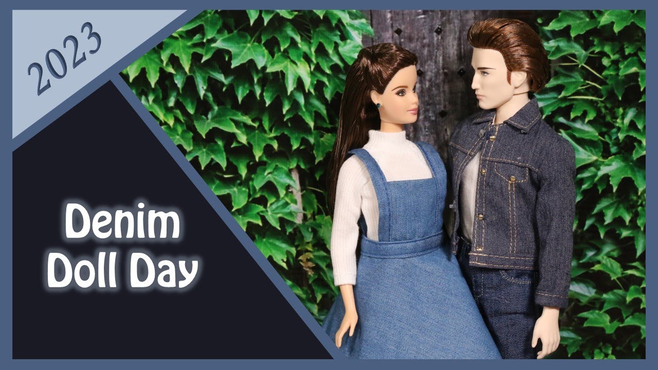 Denim Doll Day - Barbie Twilight Doll Video - MPG Doll Creations - YouTube