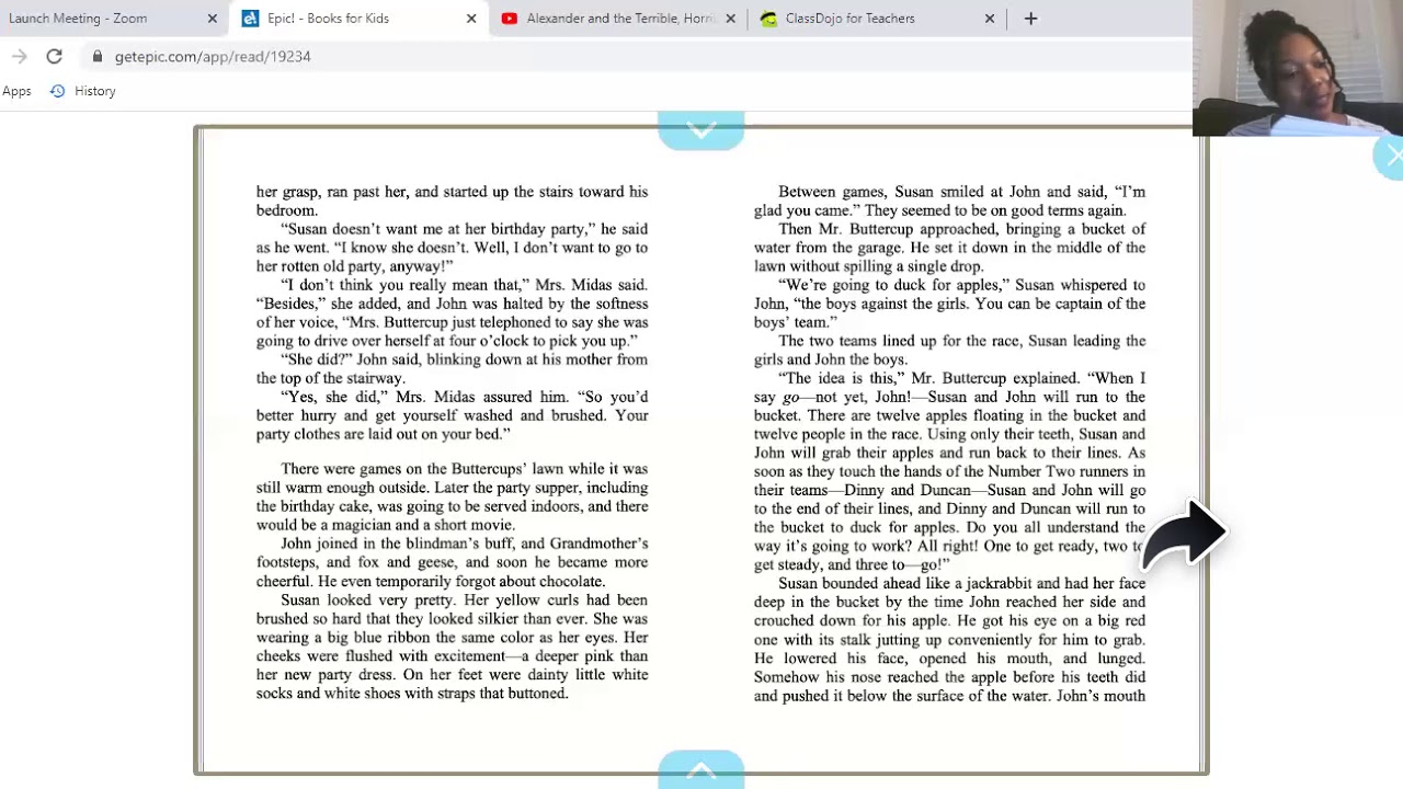 The Chocolate Touch Read Aloud- Chapter 9 - YouTube