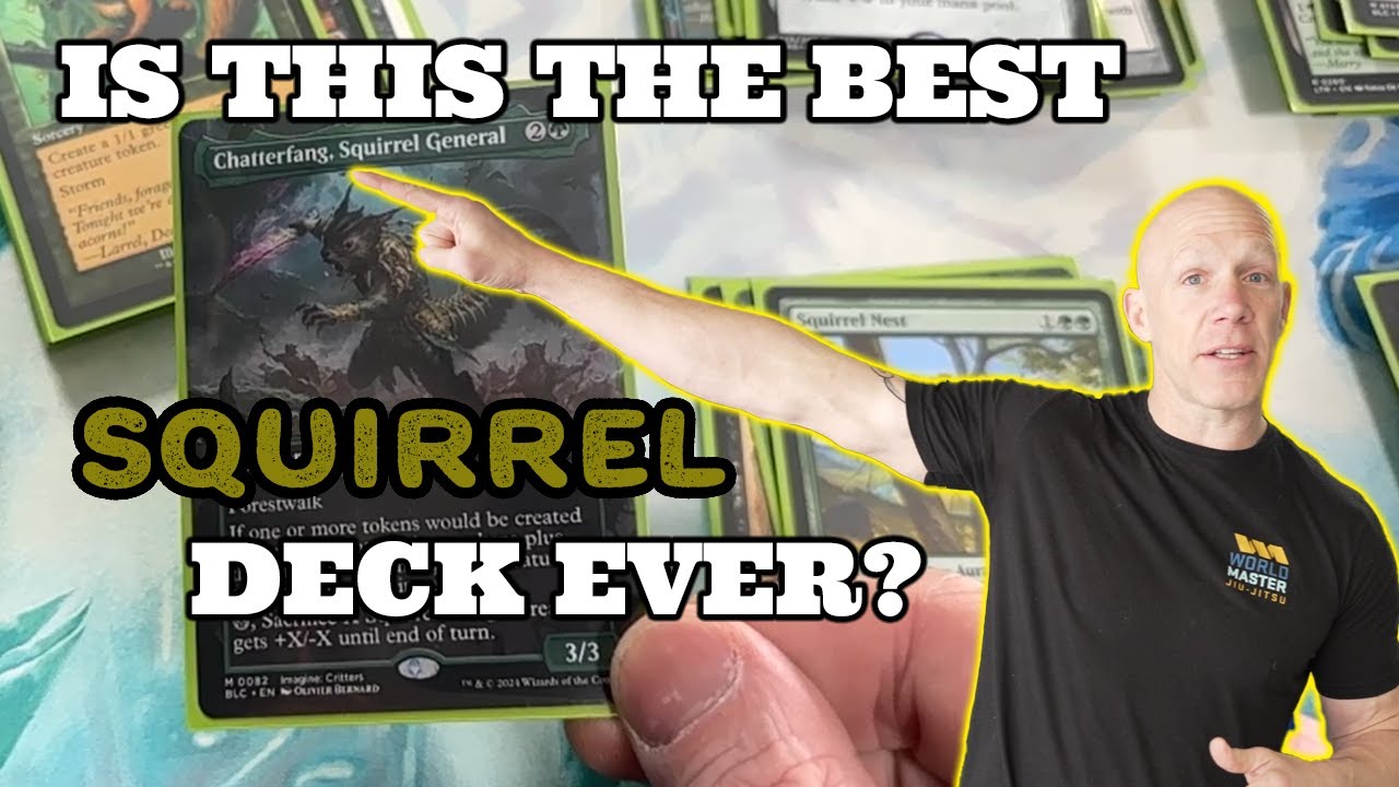 Chatterfang Commander Deck Tech - $2000 EDH Squirrel MTG Deck - YouTube