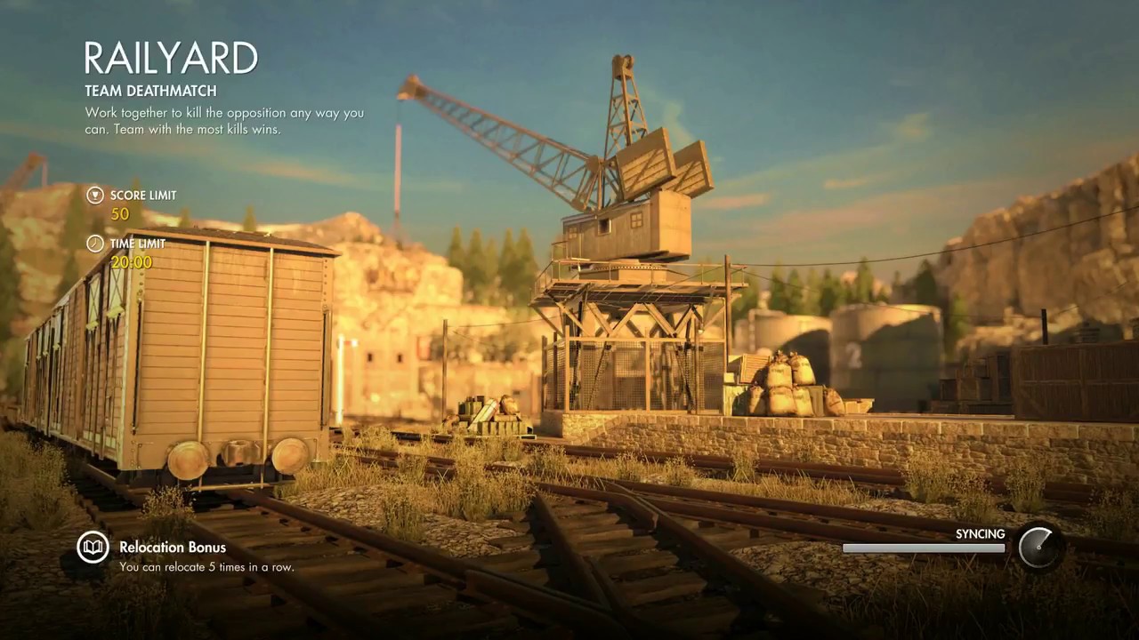 Sniper Elite 4 MULTIPLAYER Railyard Team Deathmatch - SICKdistic ...