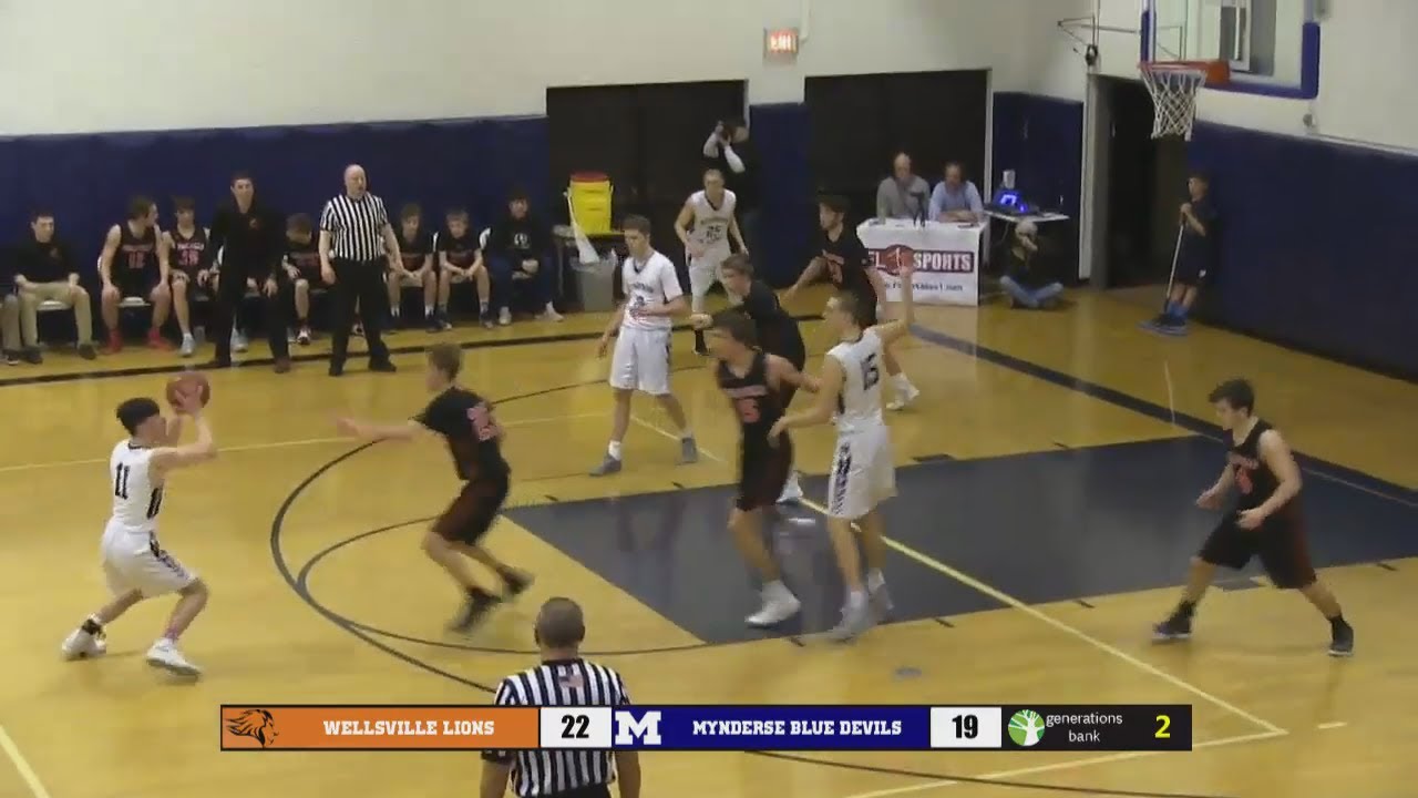 Wellsville Lions vs. Mynderse Blue Devils .::. Section V Class B ...