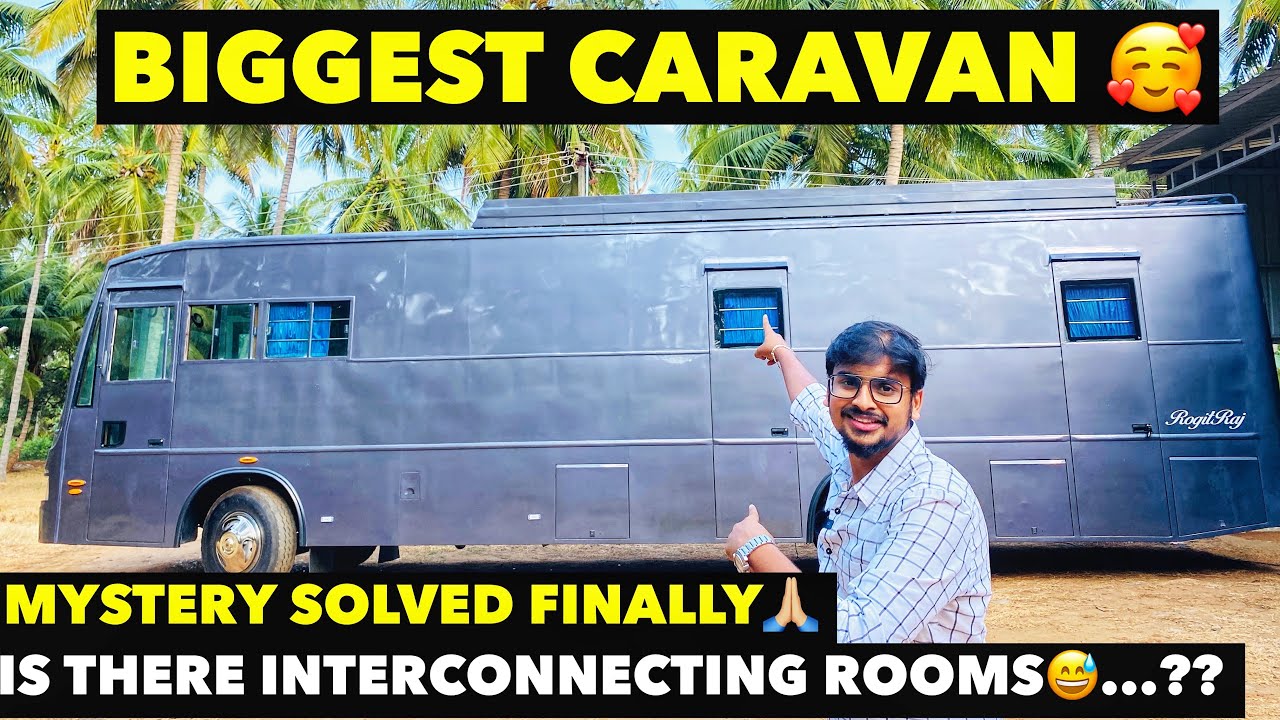 I BOOKED THIS CINEMA CARAVAN🥰😍..!!! AM SERIOUS🔥🤩 - YouTube
