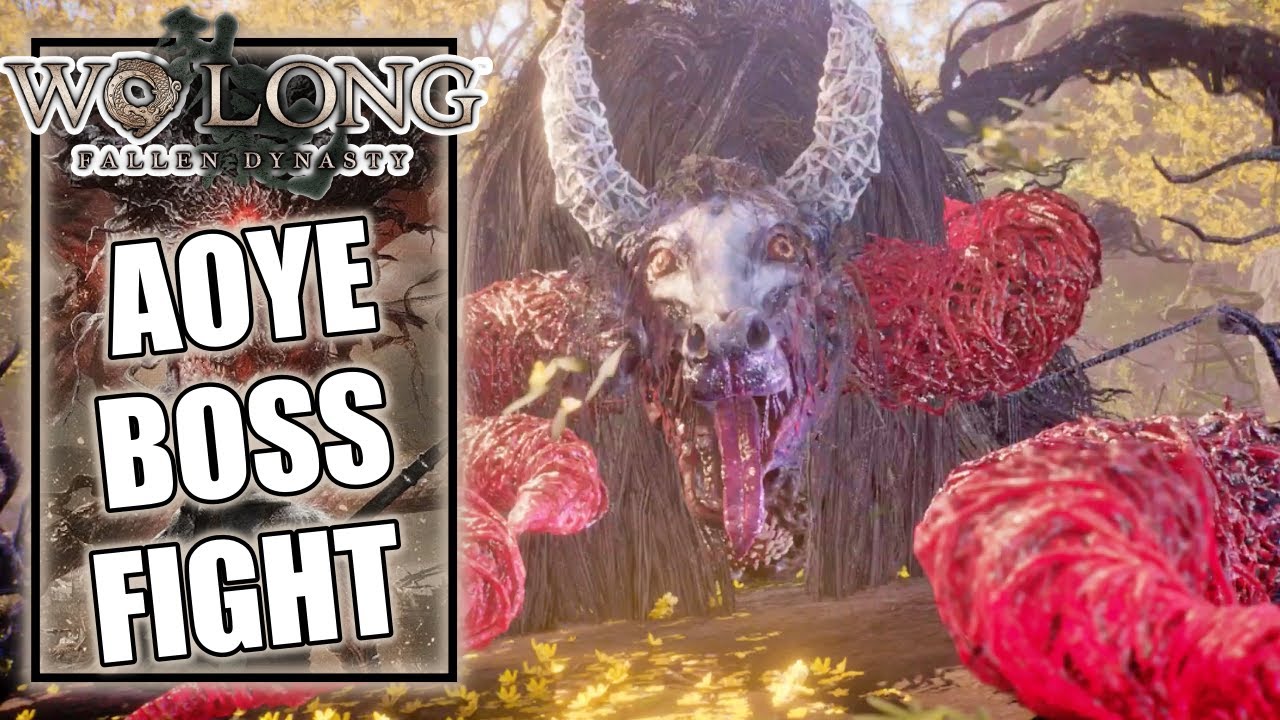 Wo Long Fallen Dynasty - Aoye Boss Fight - YouTube