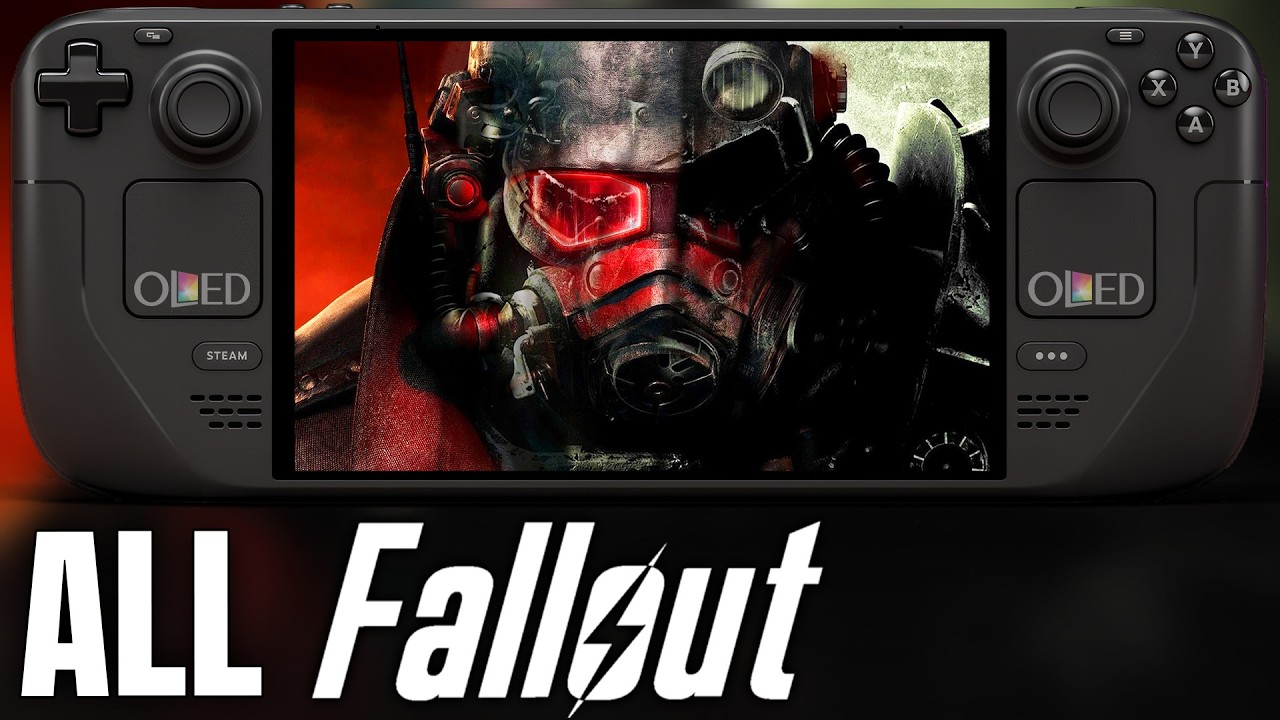 Fallout Franchise on OLED Steam Deck is INSANE - New Vegas - FO 76 - 4 ...