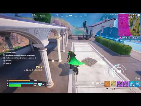 xbox serie S fortnite 120fps luego a 60fps engine 5 modo realista - YouTube