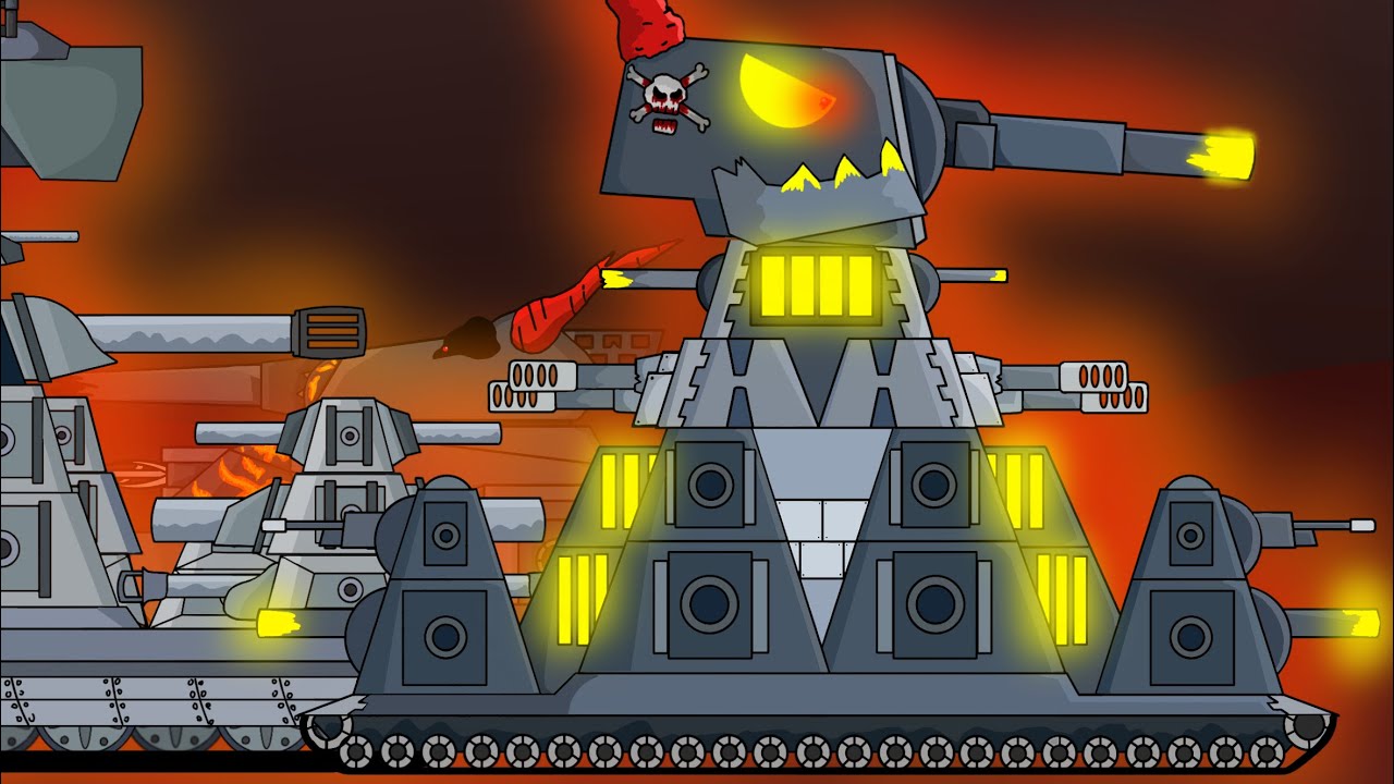 Tank Cartoon การ์ตูนรถถัง : ฝันร้ายของ KV-43.9 Part 12 - YouTube