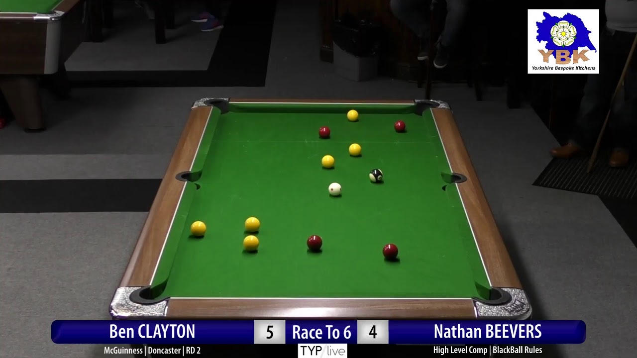 Live Pool Action: Ben Clayton v Nathan Beevers | Race To 6 | High Level ...