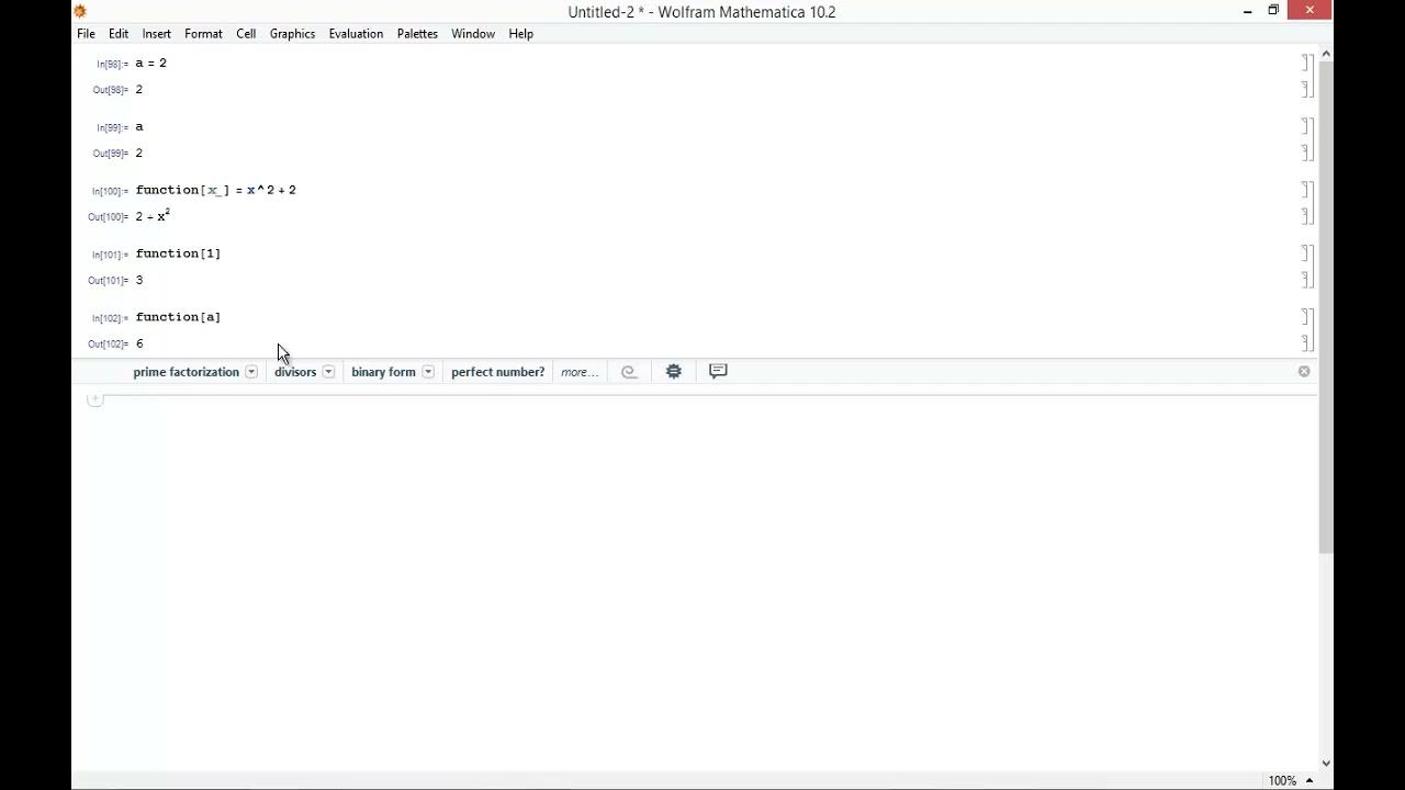 Wolfram Mathematica intro assigning names defining functions - YouTube