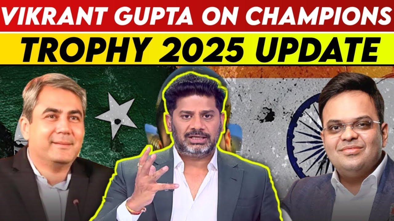 Vikrant Gupta On Champions Trophy Latest News | Vikrant Gupta On ...