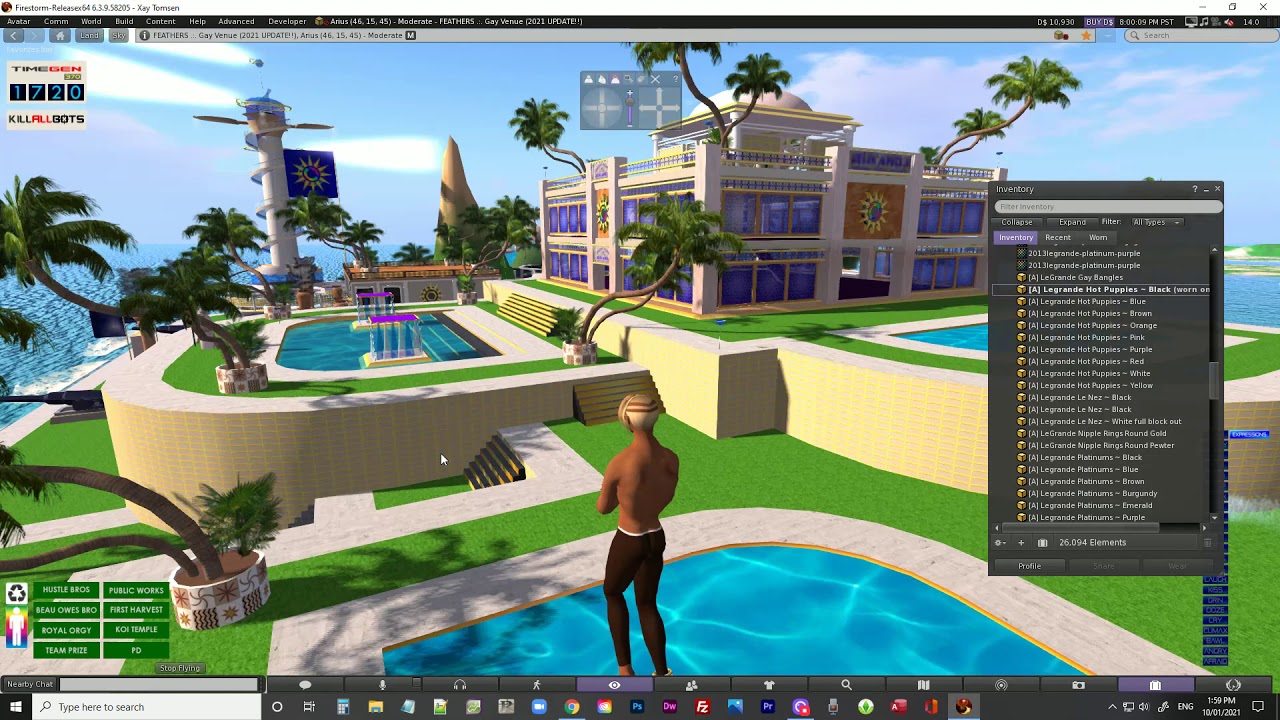 I'm building another region in DigiWorldz // OpenSimulator - YouTube