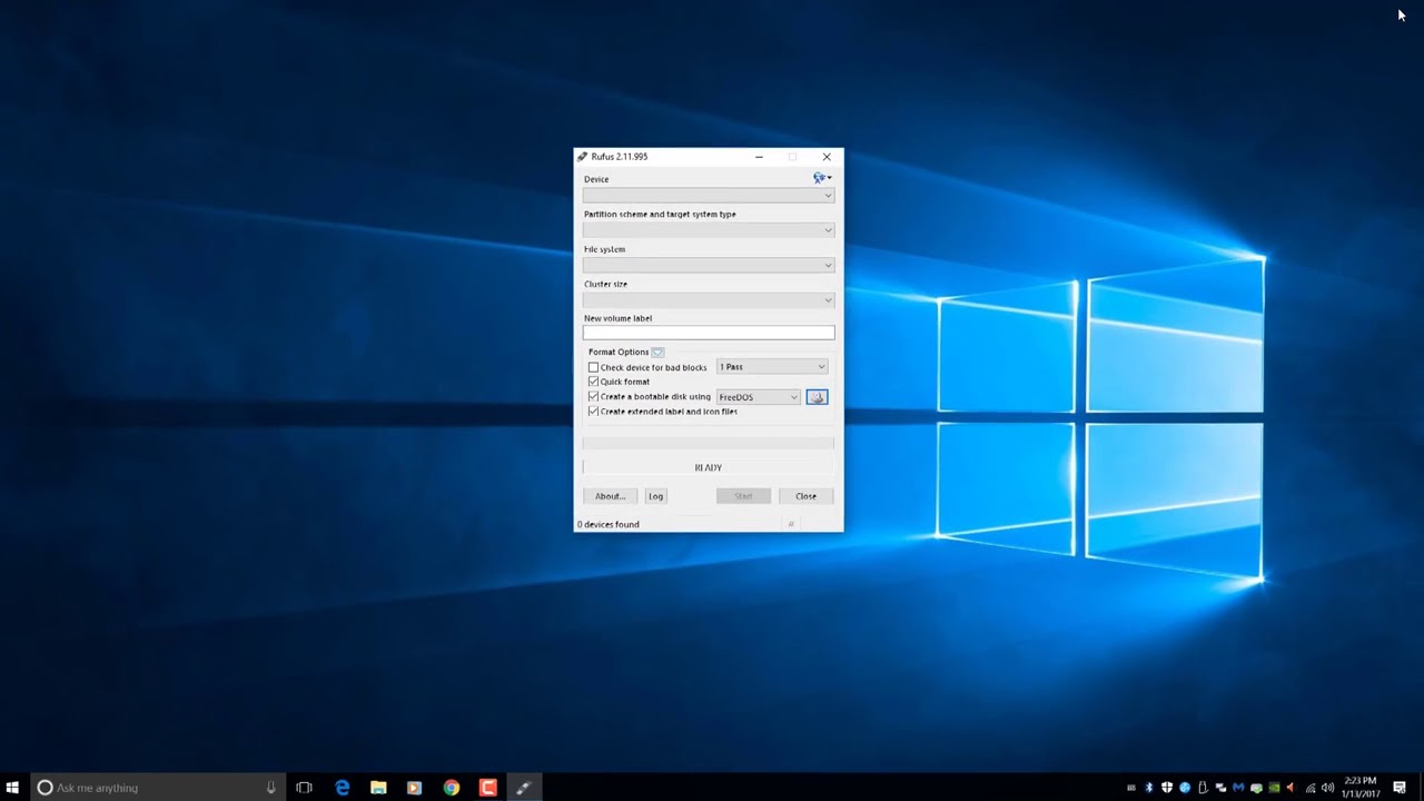 How to Create Bootable Pendrive by Rufus Application For Faster Windows ...