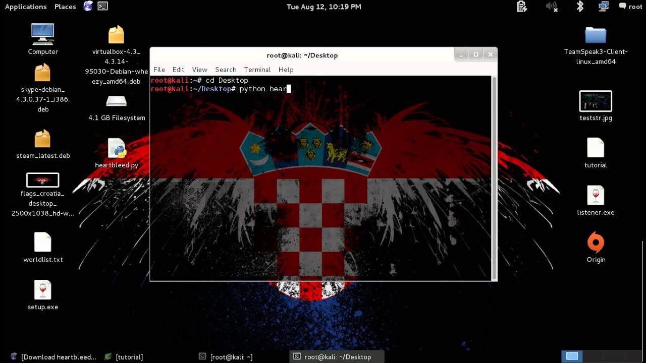 Kali Linux - HeartBleed Attack Tutorial (Educational Purpose) - YouTube