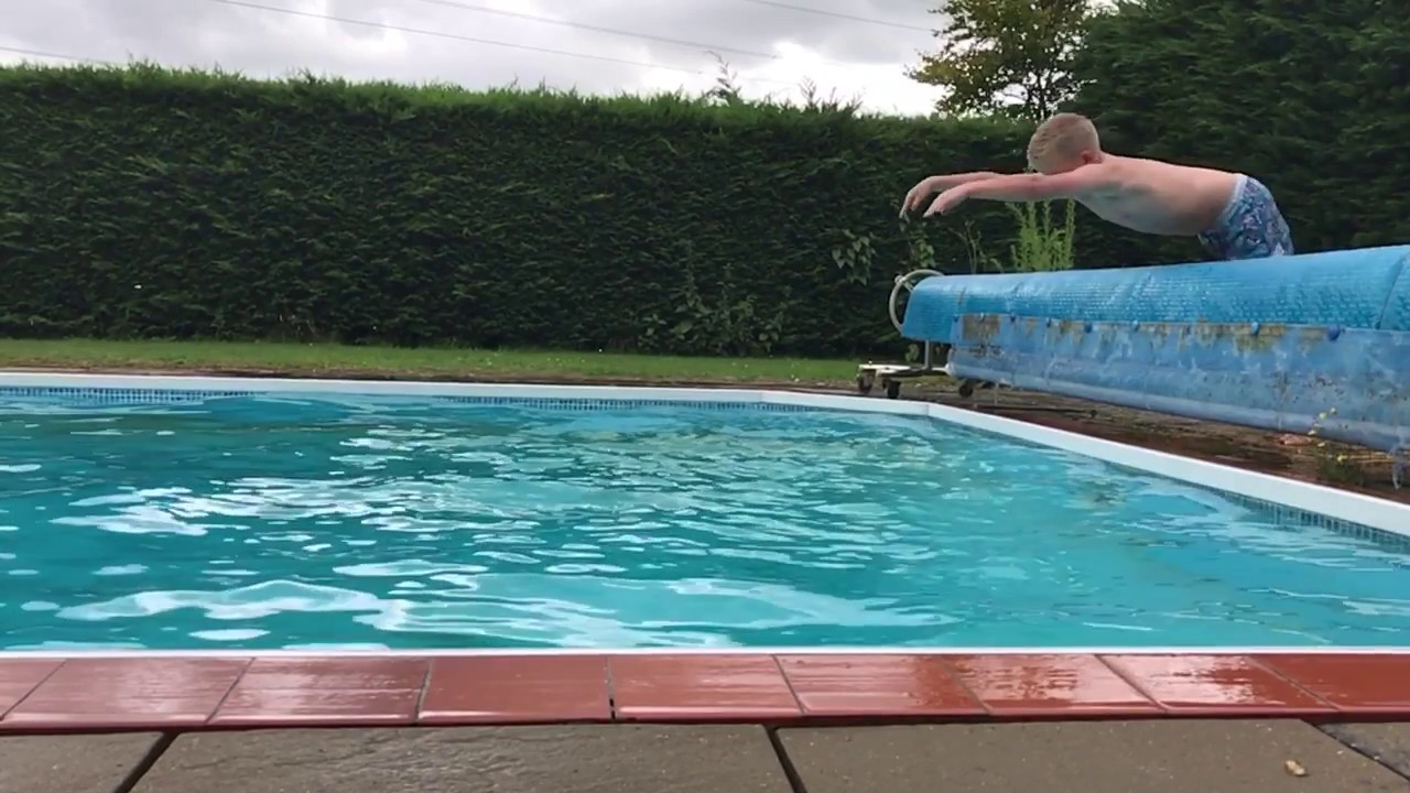 Slow Motion Dive - YouTube