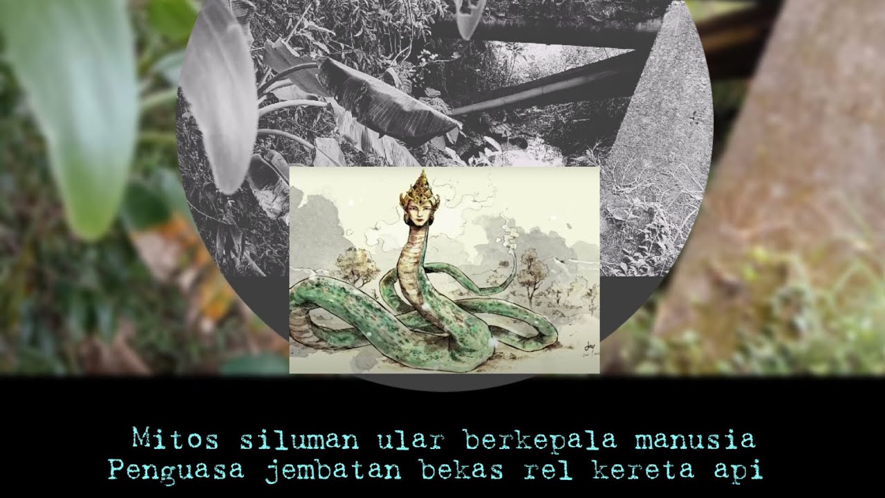 Mitos siluman ular berkepala manusia penguasa jembatan bekas rel kereta ...