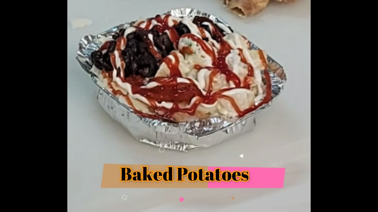 Baked Potatoes - Street Food - YouTube