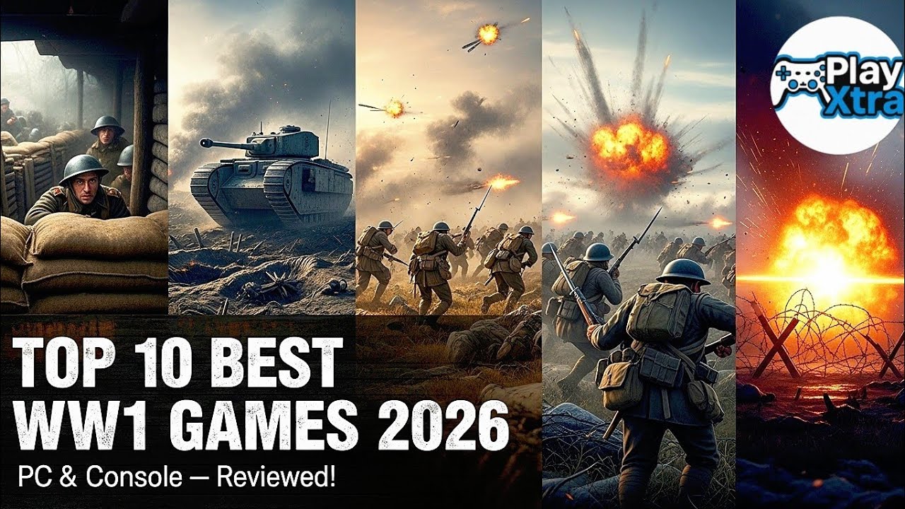 Top 10 Best WW1 Games | Upcoming World War 1 Games For 2026 - YouTube